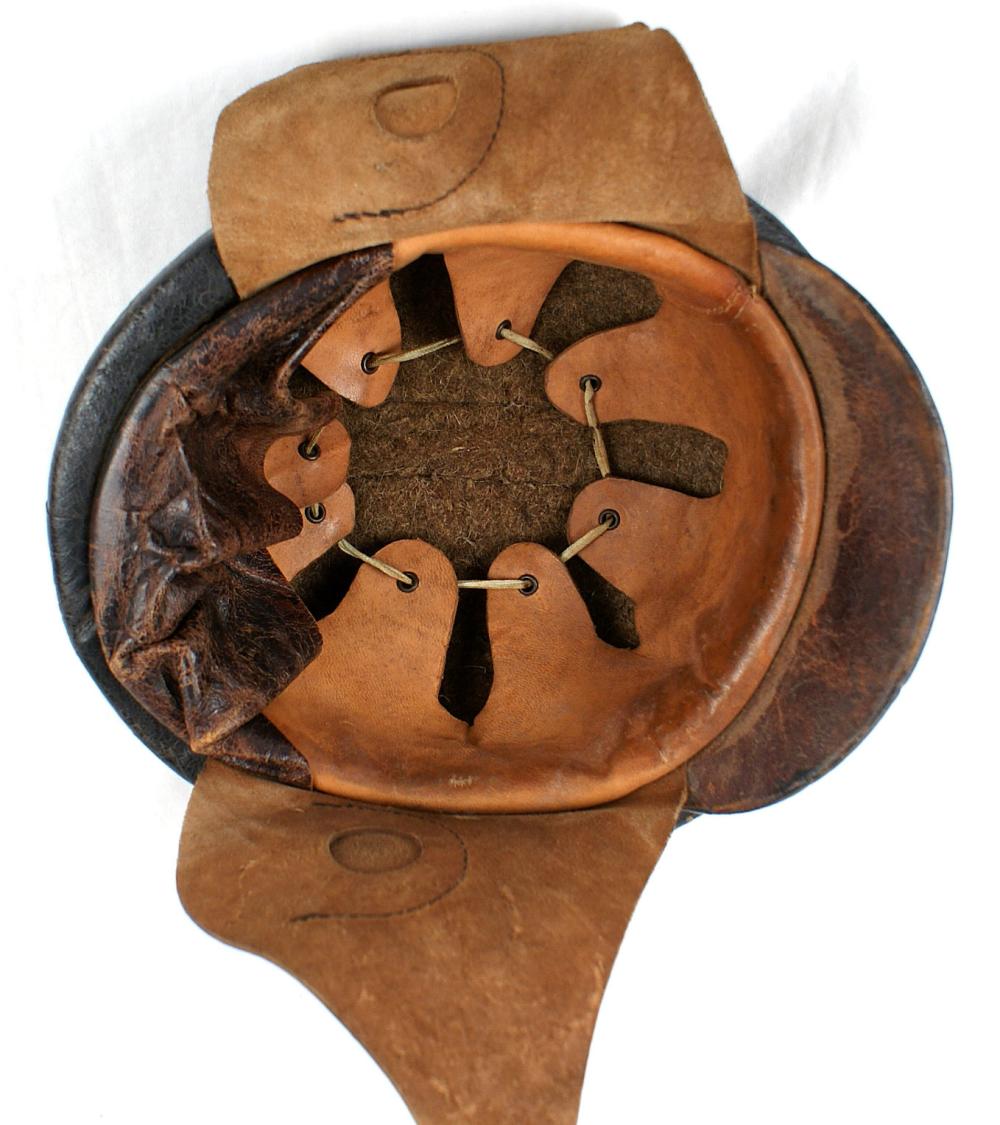 German WWII NSKK crash helmet