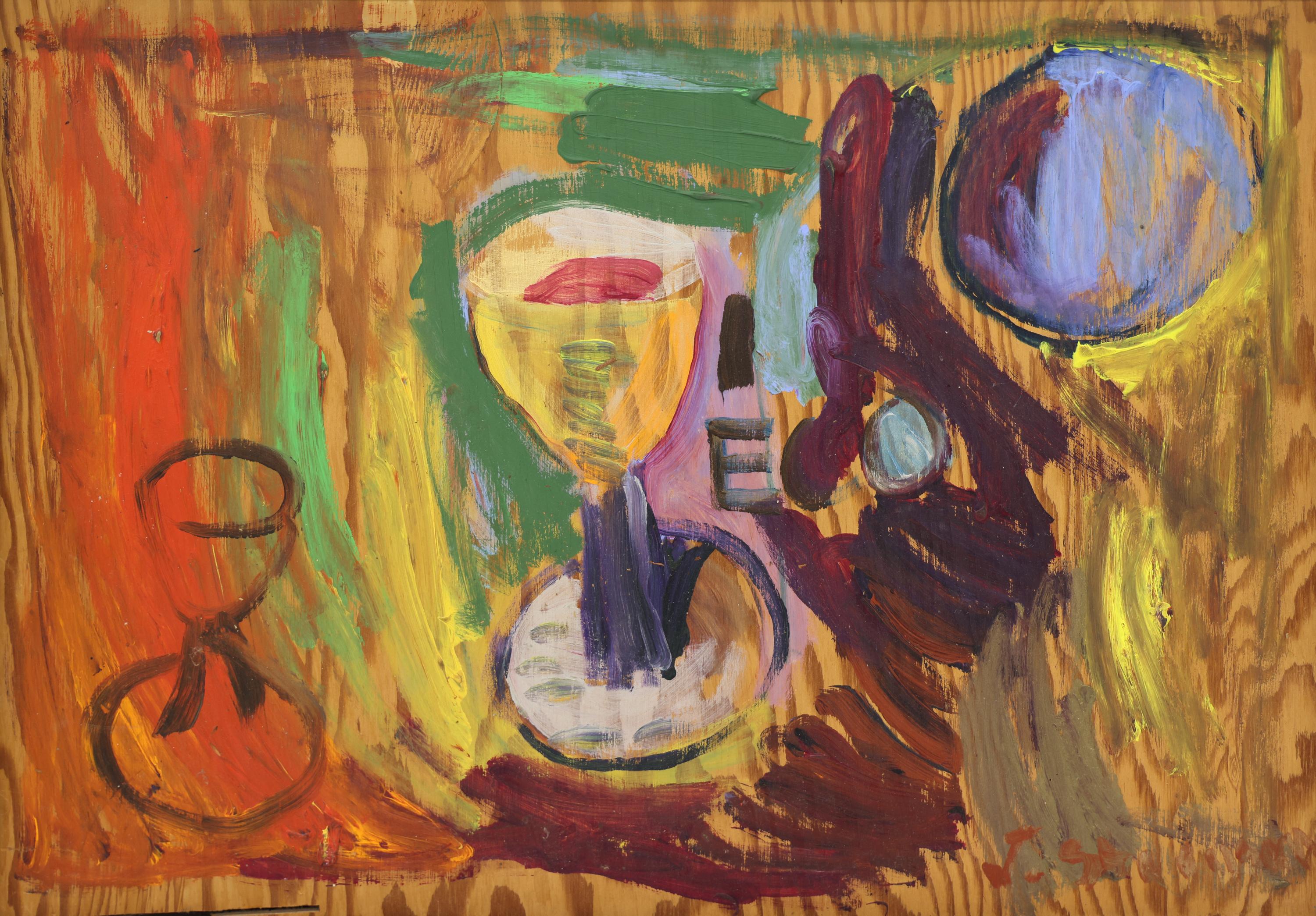 At Auction: Jay Steensma, Jay Steensma ''Eco'' (Chalices) Oil on Panel