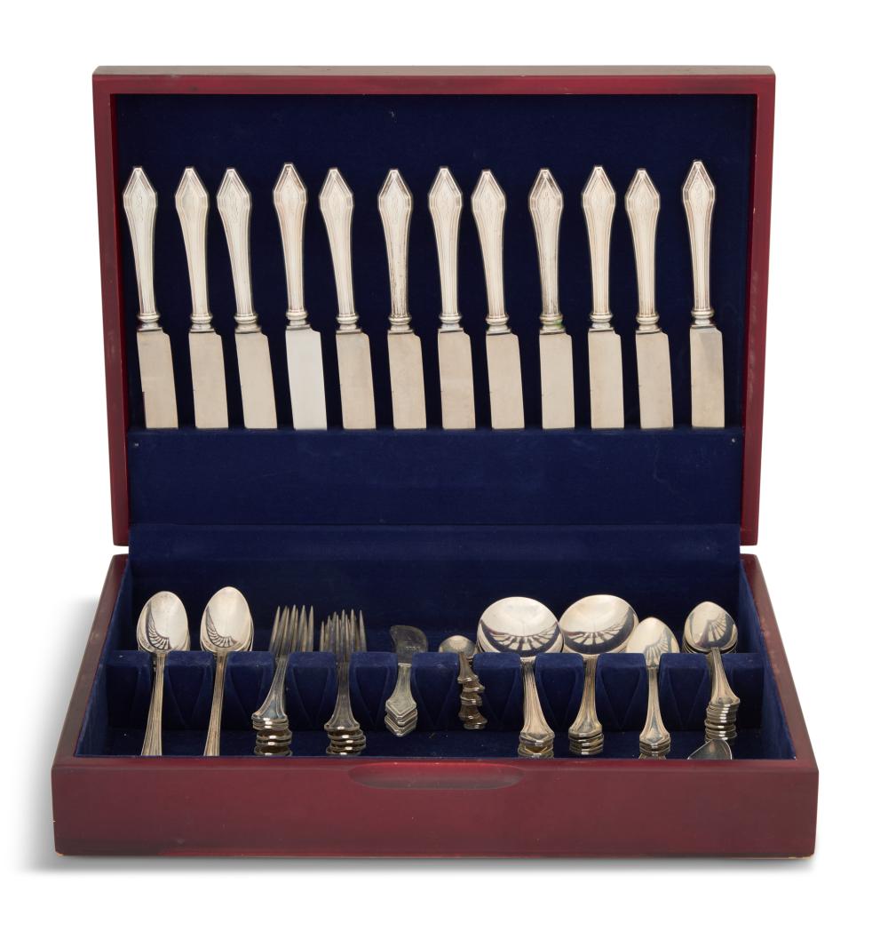 Lot - Gorham "Clermont" Sterling Silver Flatware Set