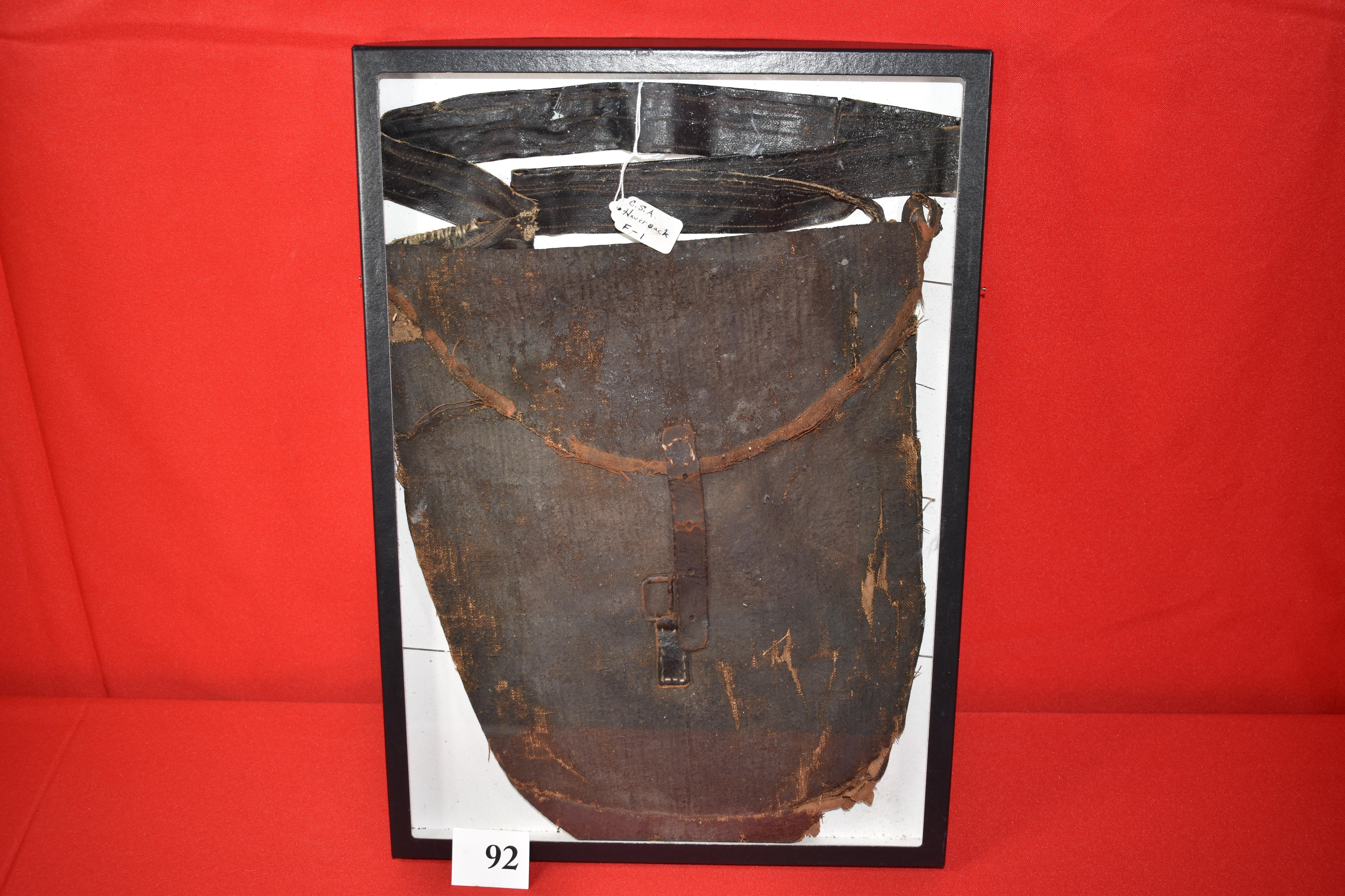 Lot - Enlisted Soldier’s Haversack