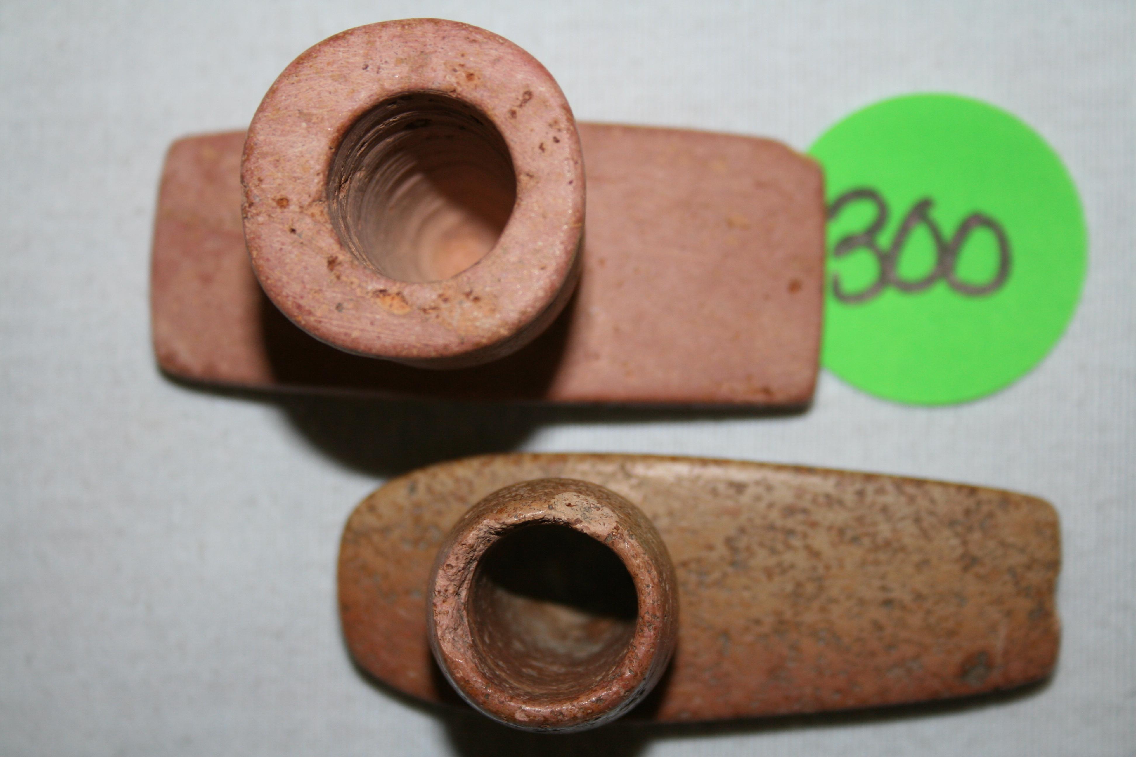 Lot - 2 Ohio Hopewellian Pipes