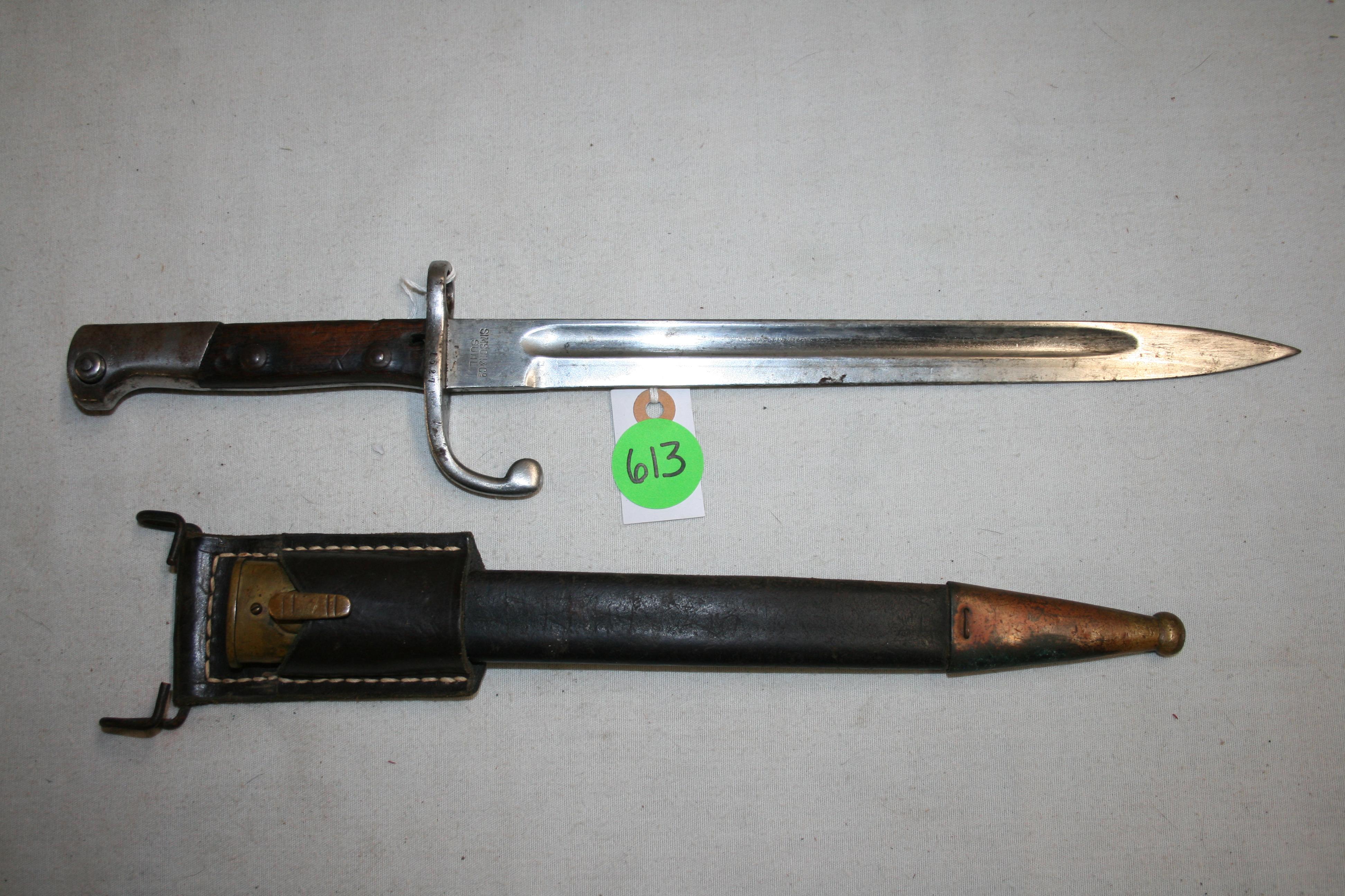 Lot - Old German bayonet