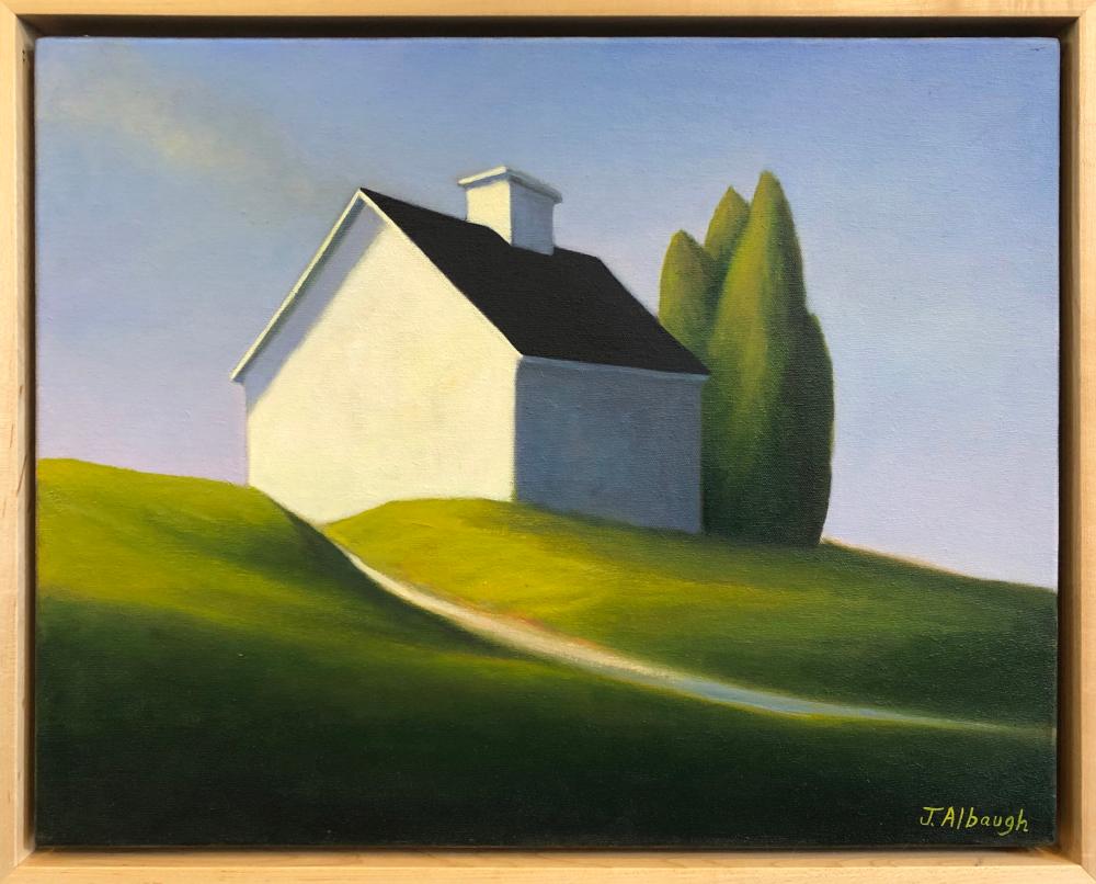Sold at Auction: Joan Albaugh, Joan Albaugh Oil on Canvas "A Path to ...