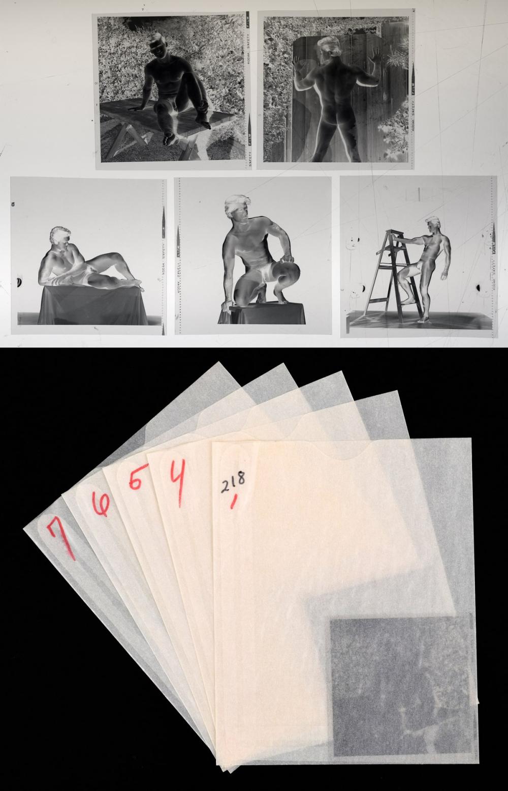 7 Bruce Bellas Nude Male Photos, Negatives, Catalog & Epheme