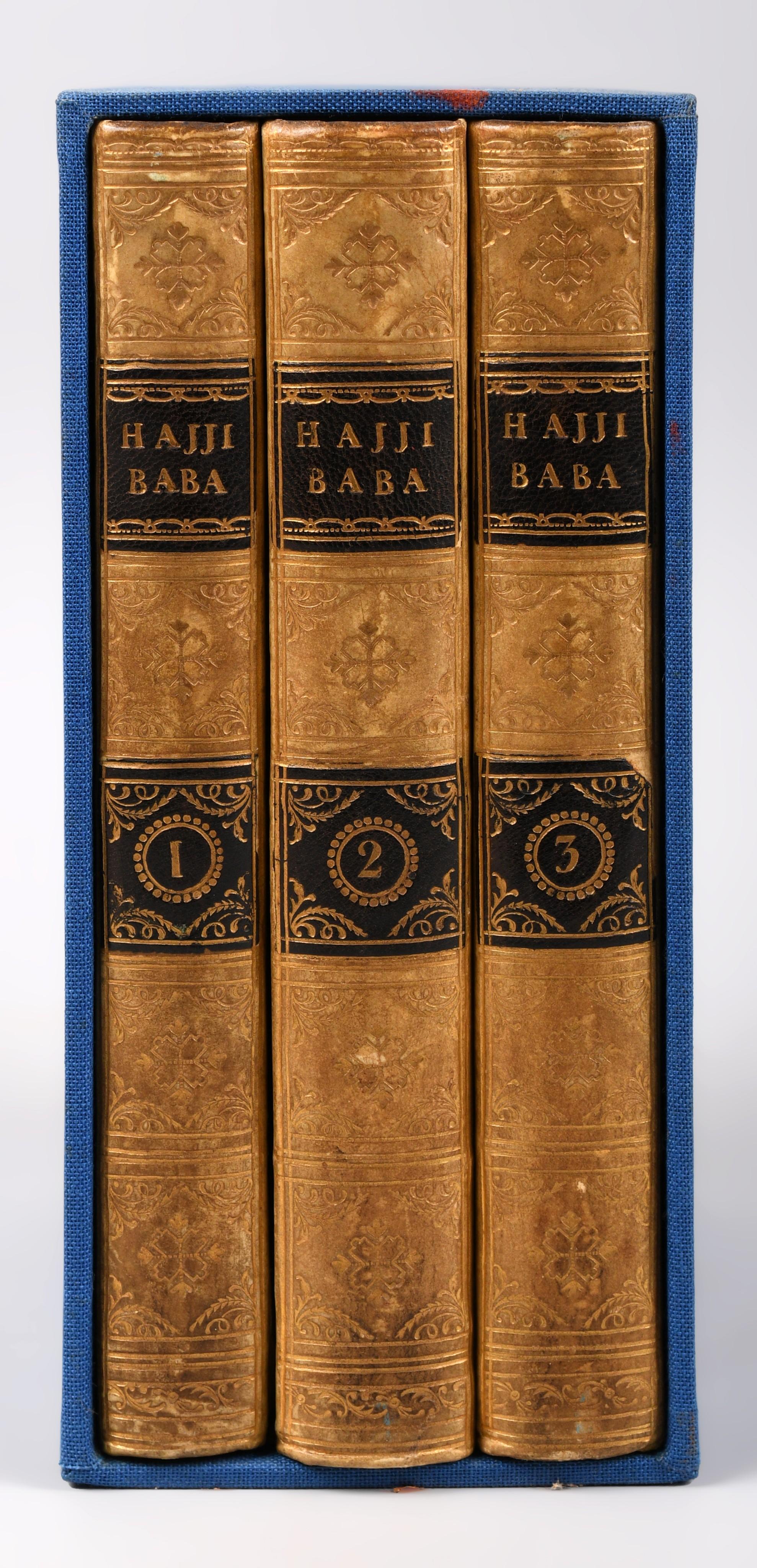 Lot - MORIER. THE ADVENTURES OF HAJJI BABA, OF ISPAHAN. LONDON: JOHN ...