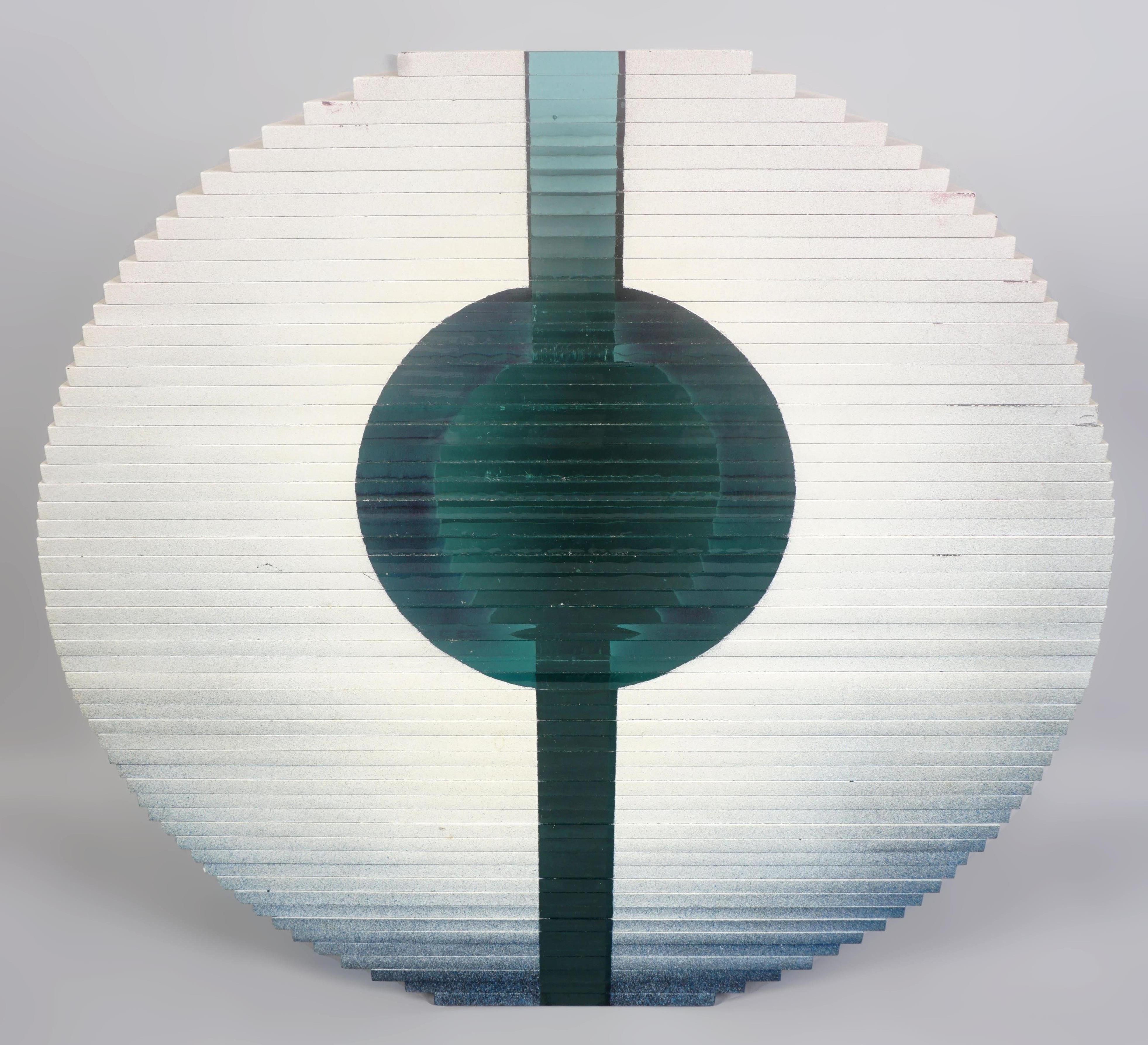 Lot - MARY KAY SIMONI, 'UNION', 1992 Diameter: 12 1/4 in. (31.12 cm.)