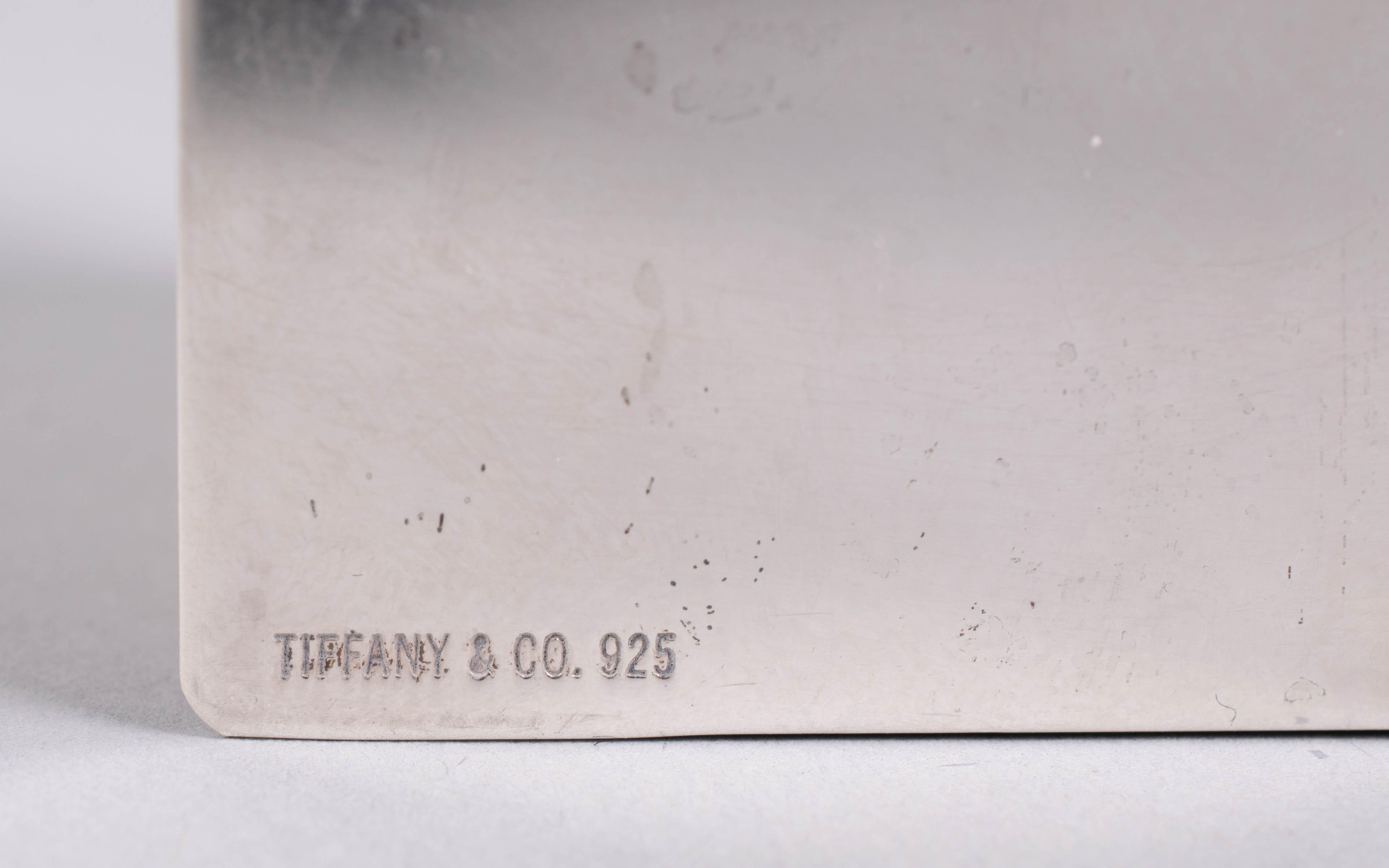 Lot - TIFFANY & CO. SMALL SILVER BOOK 'MY AMERICAN JOURNEY' 2 x 1 5/8 ...