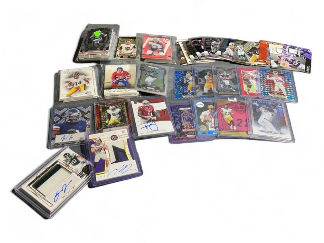 Lot - Autographed Jelani woods, Keion white, Vince mayle, max Duggan ...