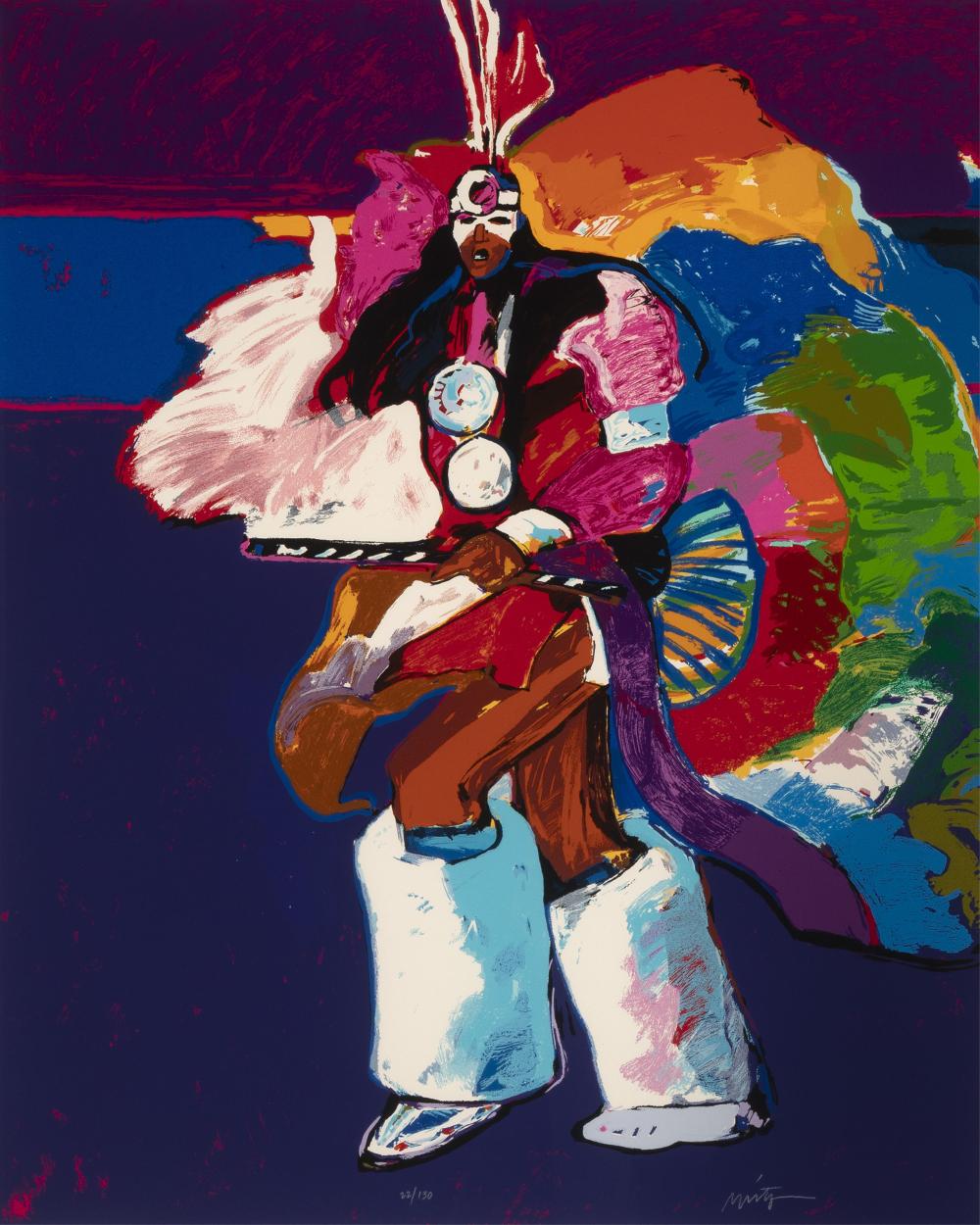 Lot - John Nieto, Fancy Dancer, 1989