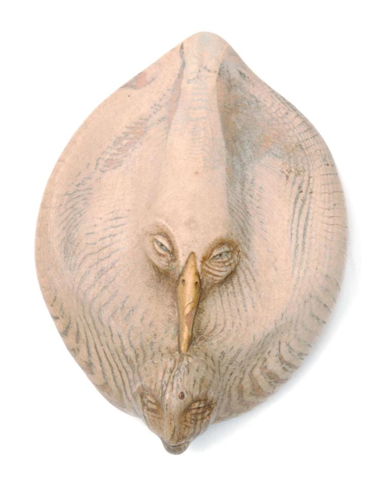 Lot - BIRD FIGURE BY GARY SPINOSA (AMERICAN, 20TH CENTURY).