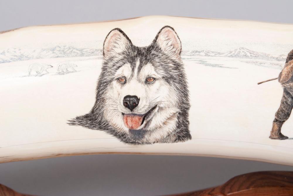 Lot - ANNA PAVLAK-GOOD SCRIMSHAW