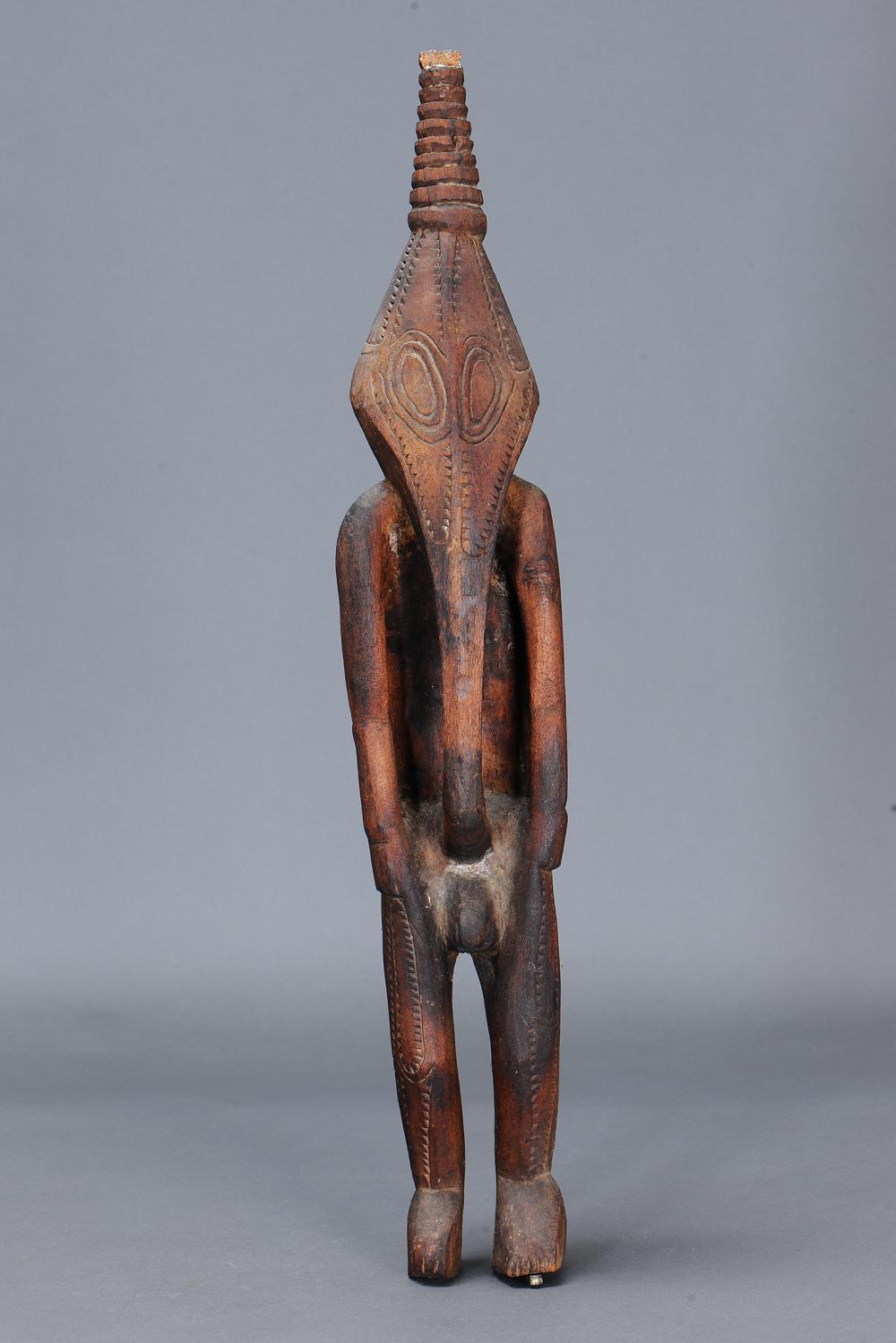 Sold at Auction: ANCESTRAL FIGURE, KERAM RIVER, PAPUA NEW GUINEA