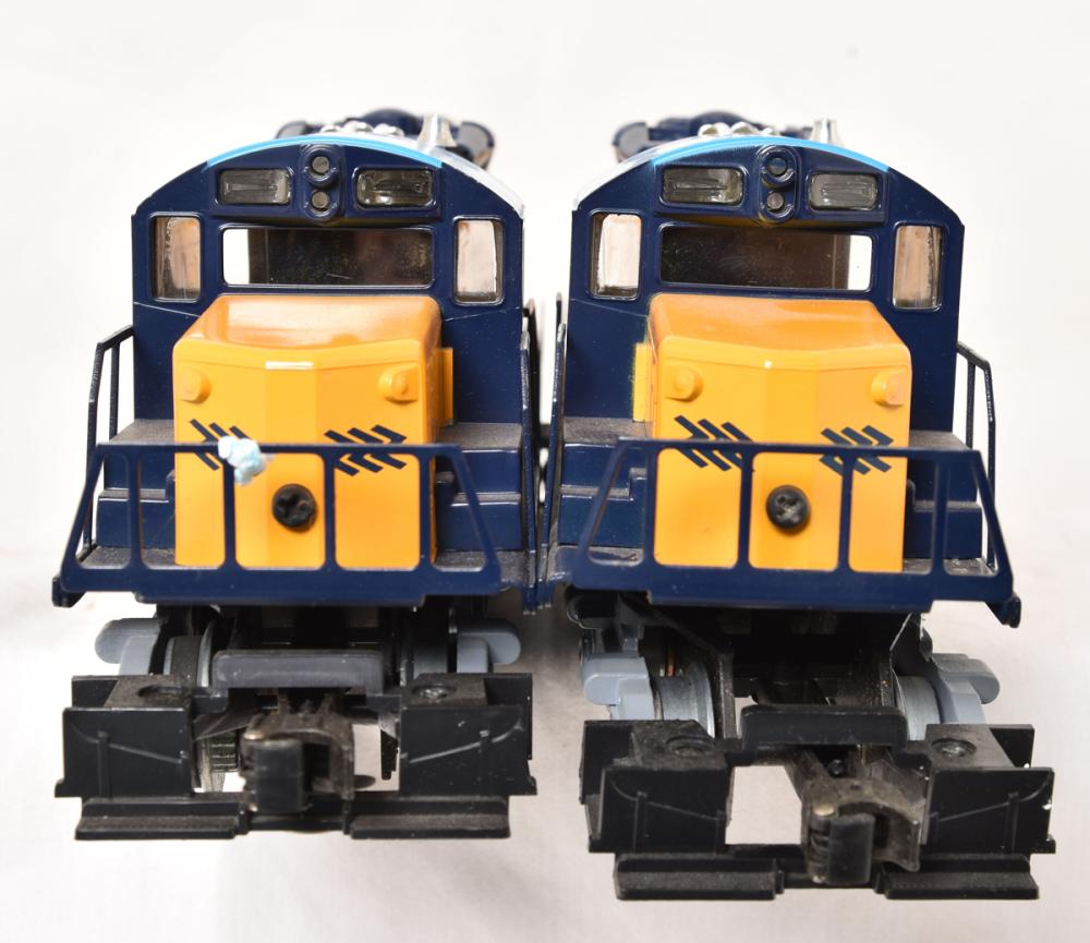 Sold Price: Lionel Ontario Northland SD-18 Diesel Engines 8162 Powered ...