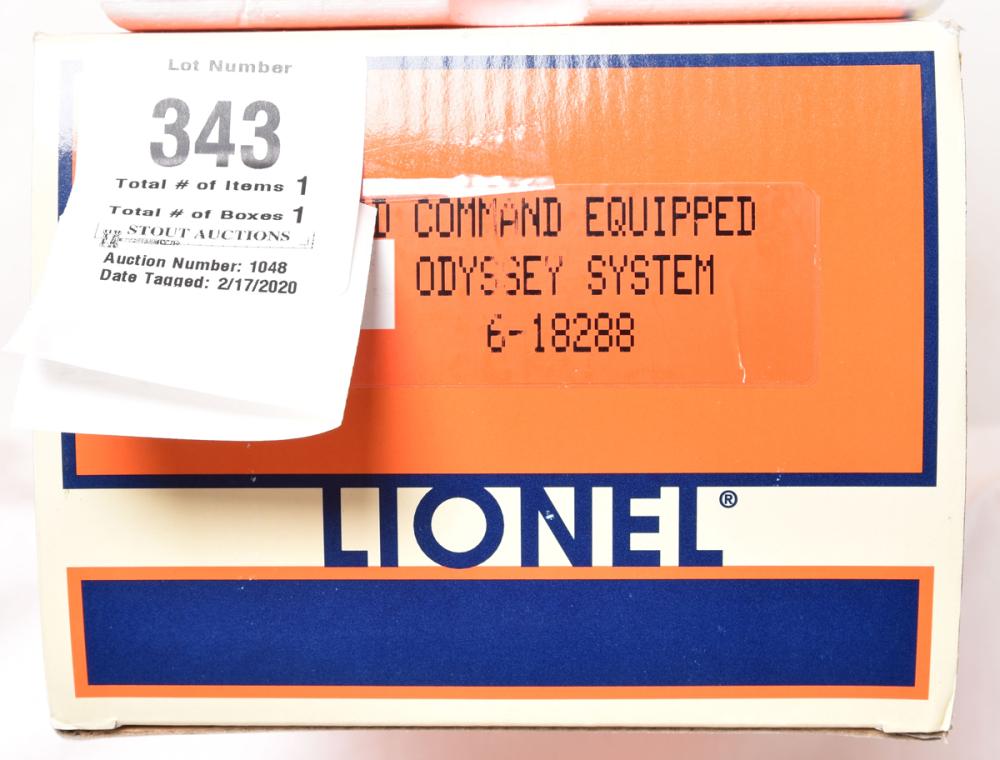 Lionel 18288 Burlington Northern SD60 diesel locomotive Odys