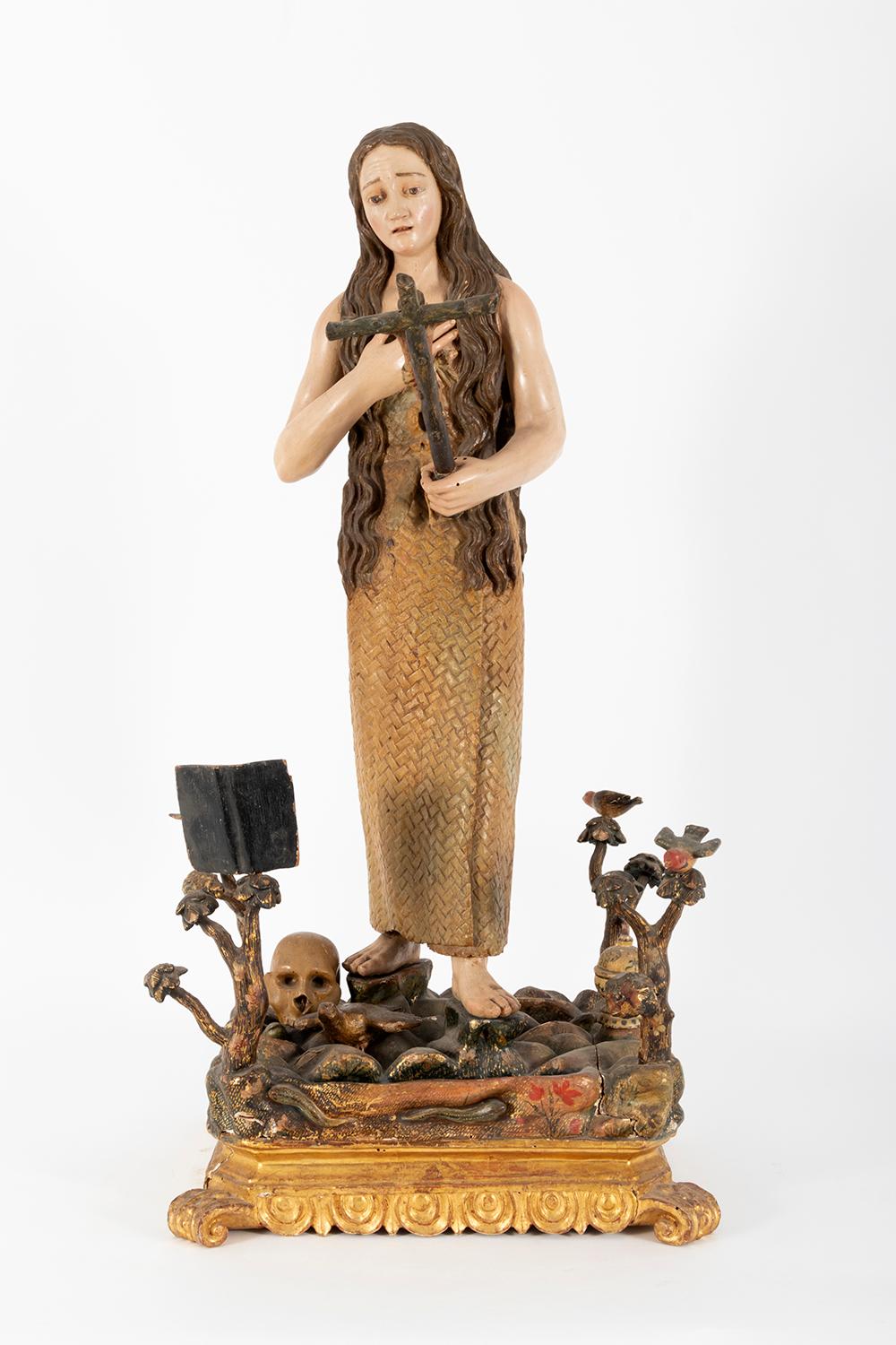 Sold Price: PENITENT MAGDALEN, ANDALUSIAN SCHOOL OF THE XVII CENTURY ...