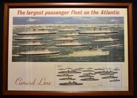 Lot - Cunard Line, The Largest Passenger Fleet on the Atlantic, Caronia ...
