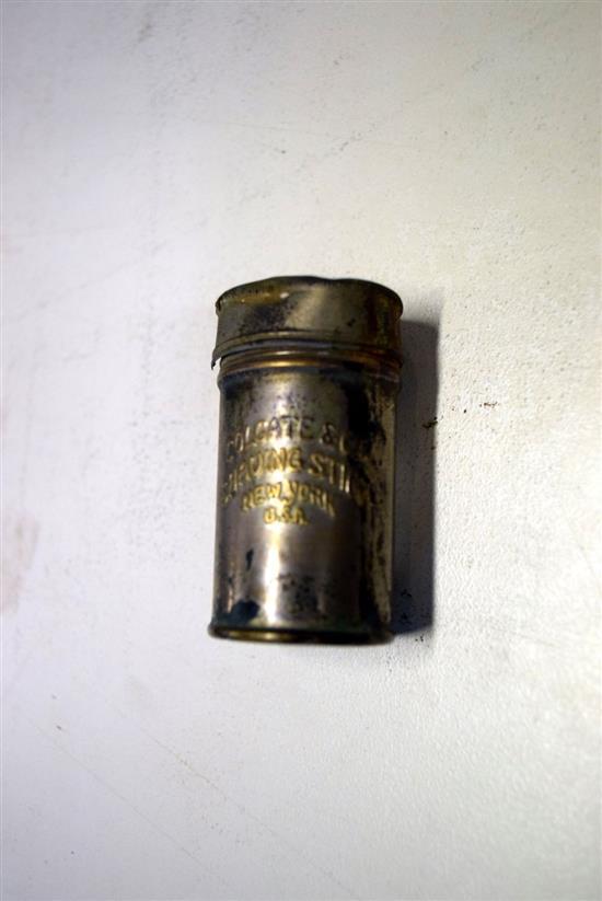 Lot - A American Colgate & Co. Shaving Stick Lidded tin