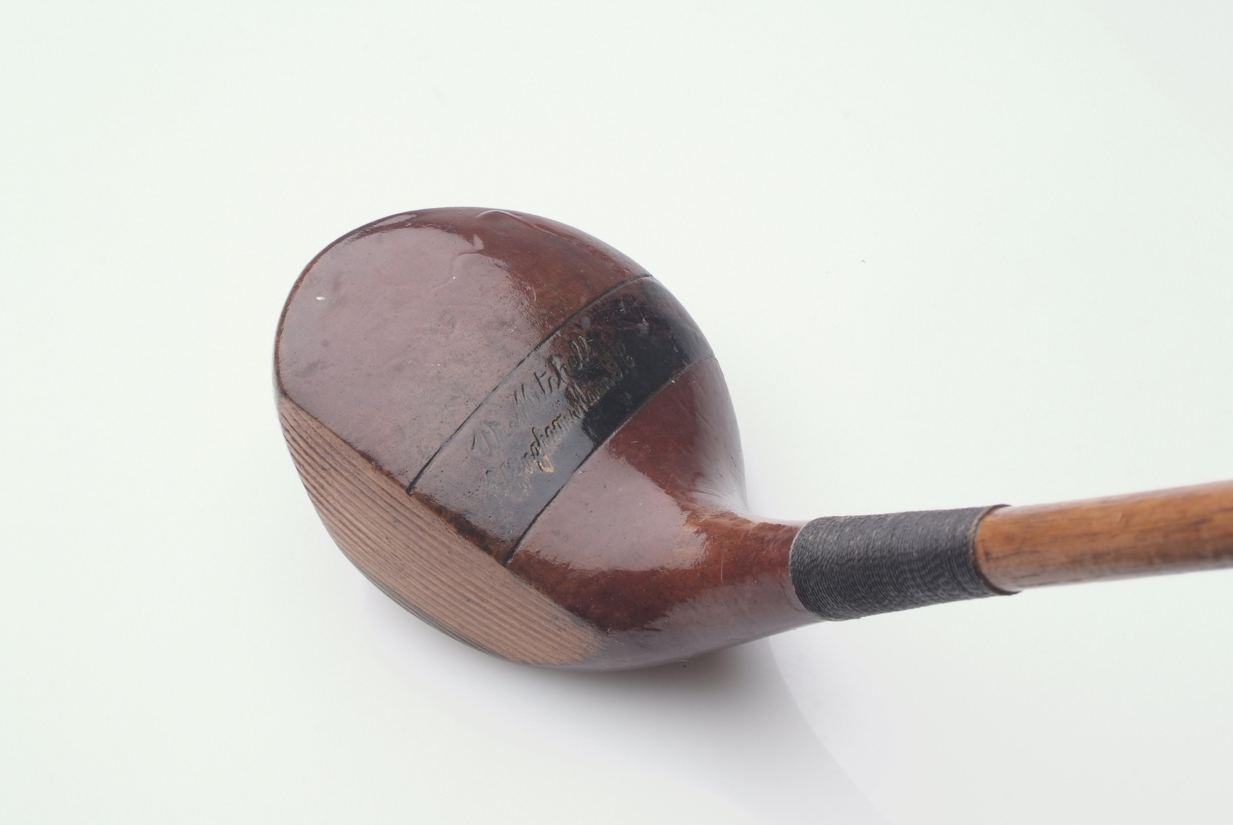 Lot - Driver, Maker W Mitchell, Pro Effingham Manor GC, Leatherhead ...