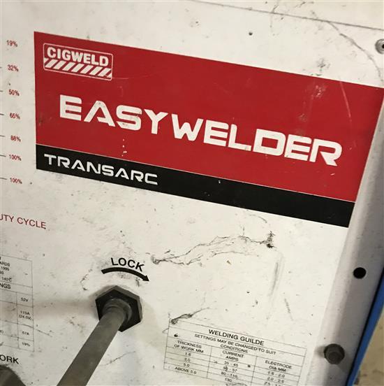Lot - An Cigweld Easywelder Transarc stick welder