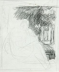 Lot - Graphite Drawing Study by George Romney British