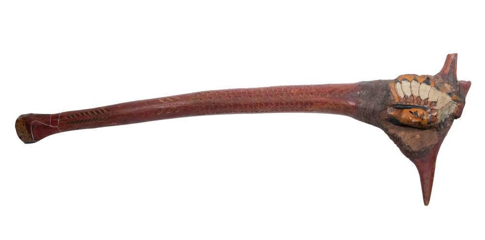 Lot - PENOBSCOT BAY BIRCH ROOT WAR CLUB, OVERSIZED