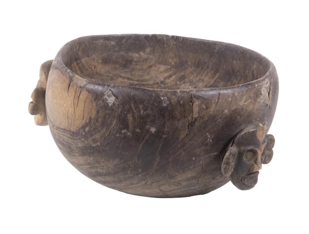 Lot - RARE TAINO WOODEN BOWL