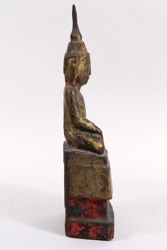 Lot - ASIAN STONE SCULPTURE - Rare Stone Schist Buddha from Gandhara ...