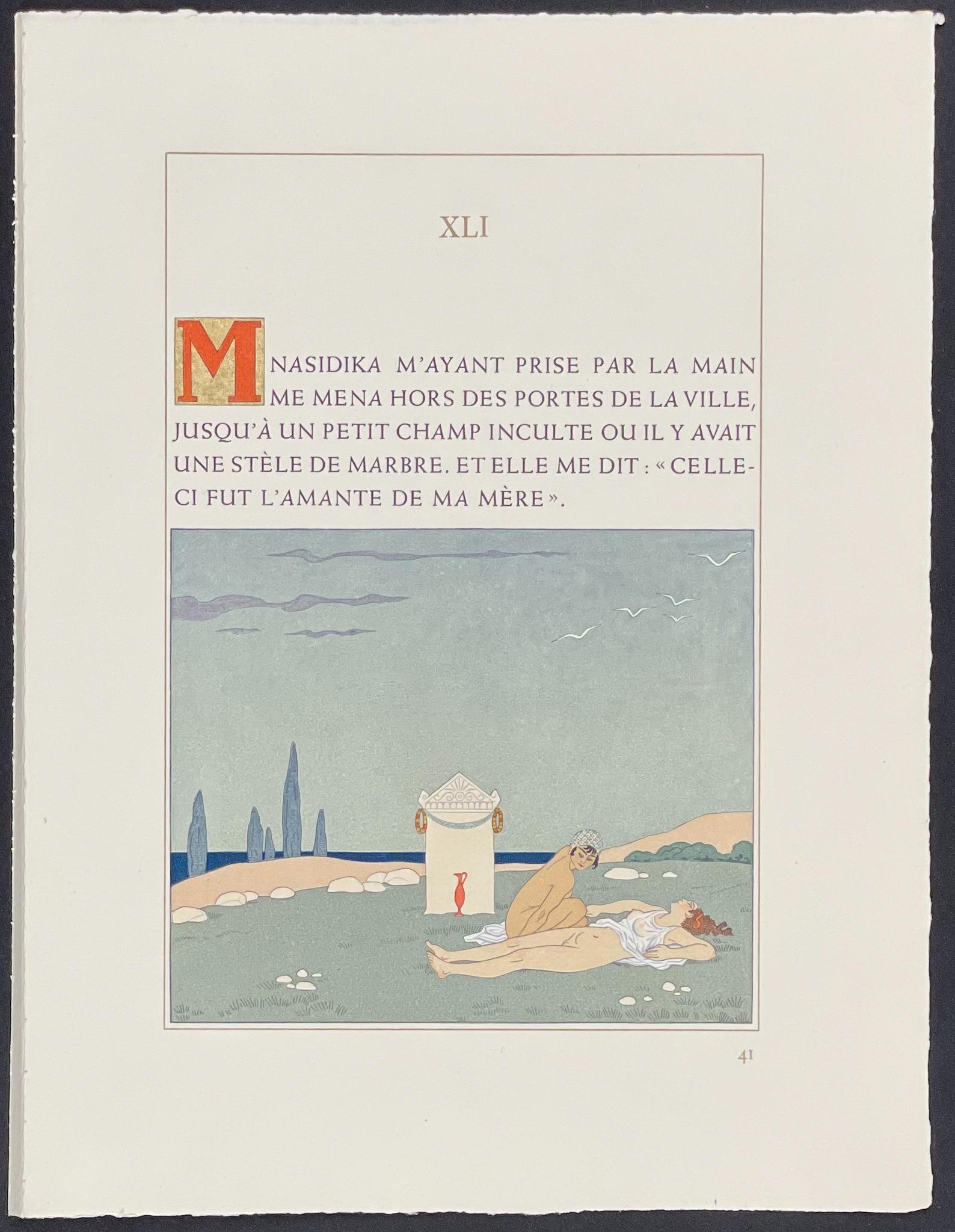 Sold Price: Barbier, Bilitis - 6 Lithographs of Various Nude and Erotic ...