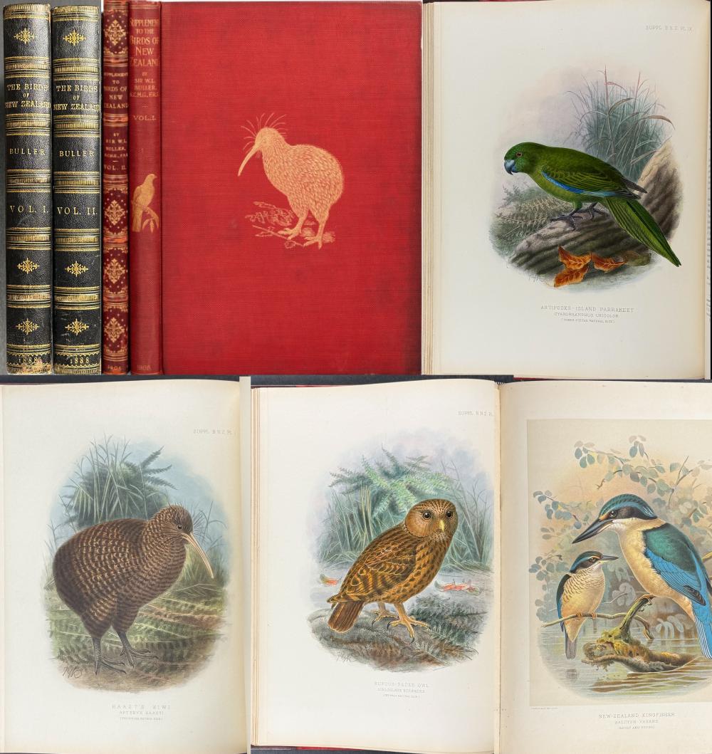 Sold at Auction: Sir Walter Lawry Buller; Arist: John Gerard Keulemans ...
