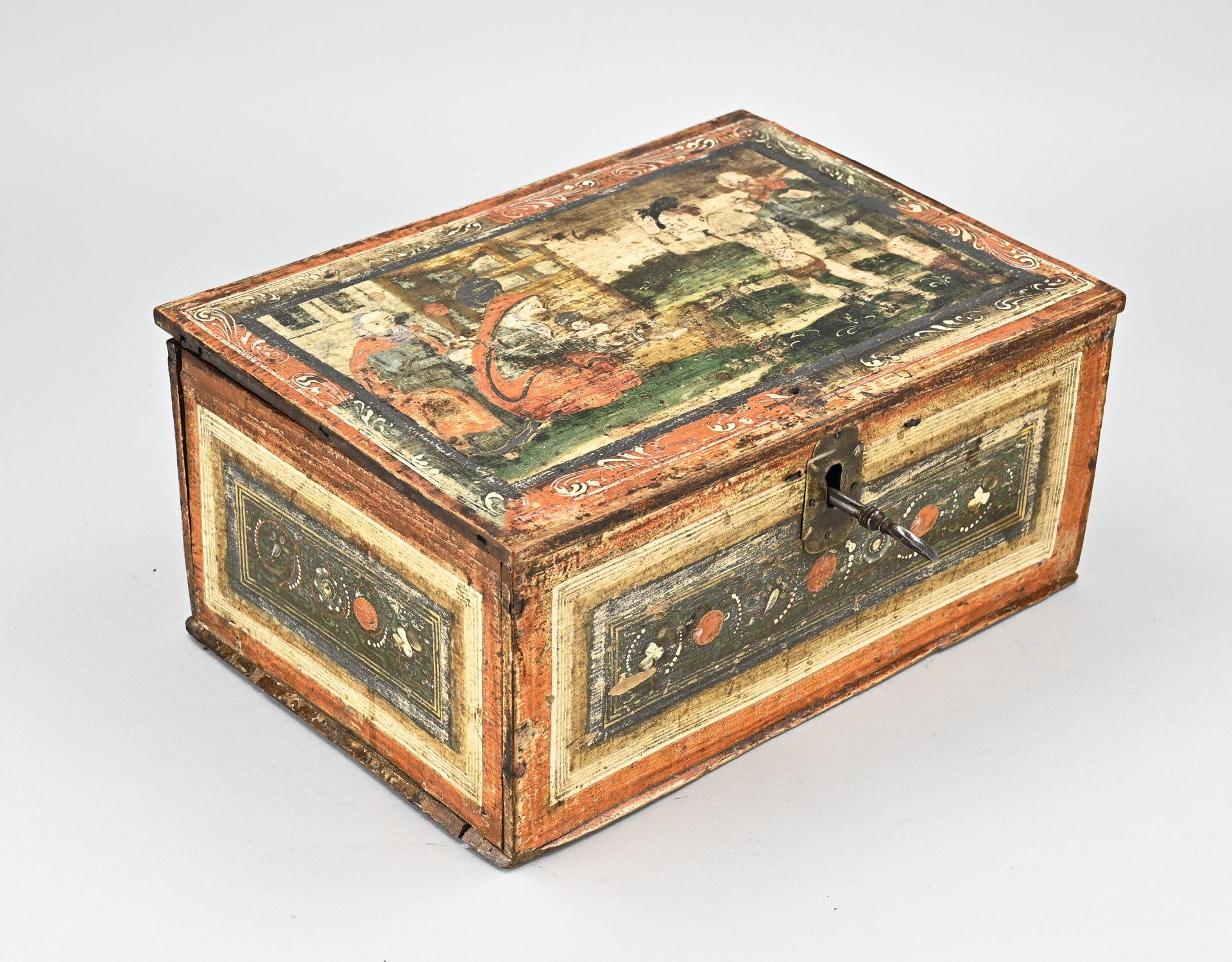 At Auction: Rare box (17th century)