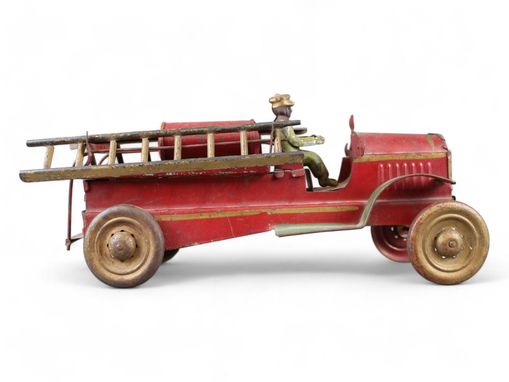 At Auction: Dayton Tin Fire Truck