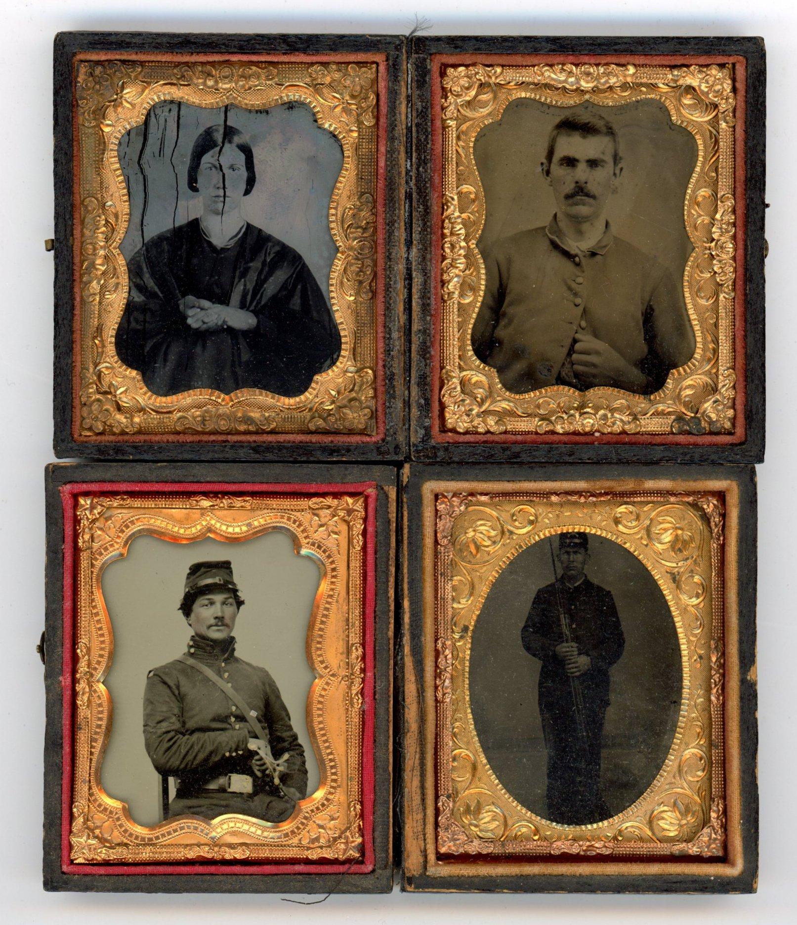 At Auction: (3) Civil War Military Images & (1) Other