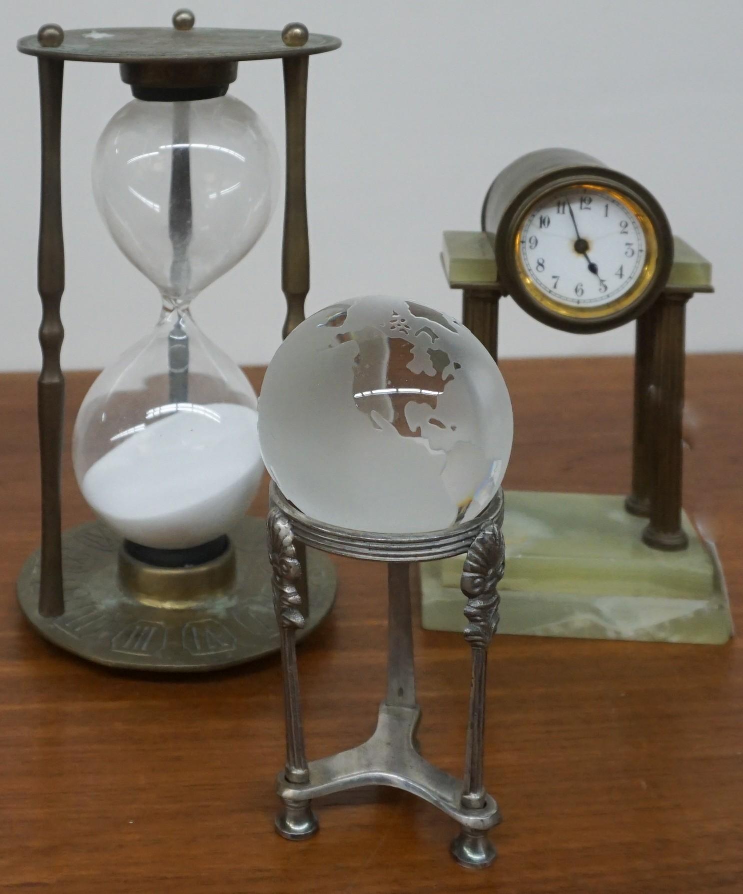 Lot - Collection of Brass Table Articles